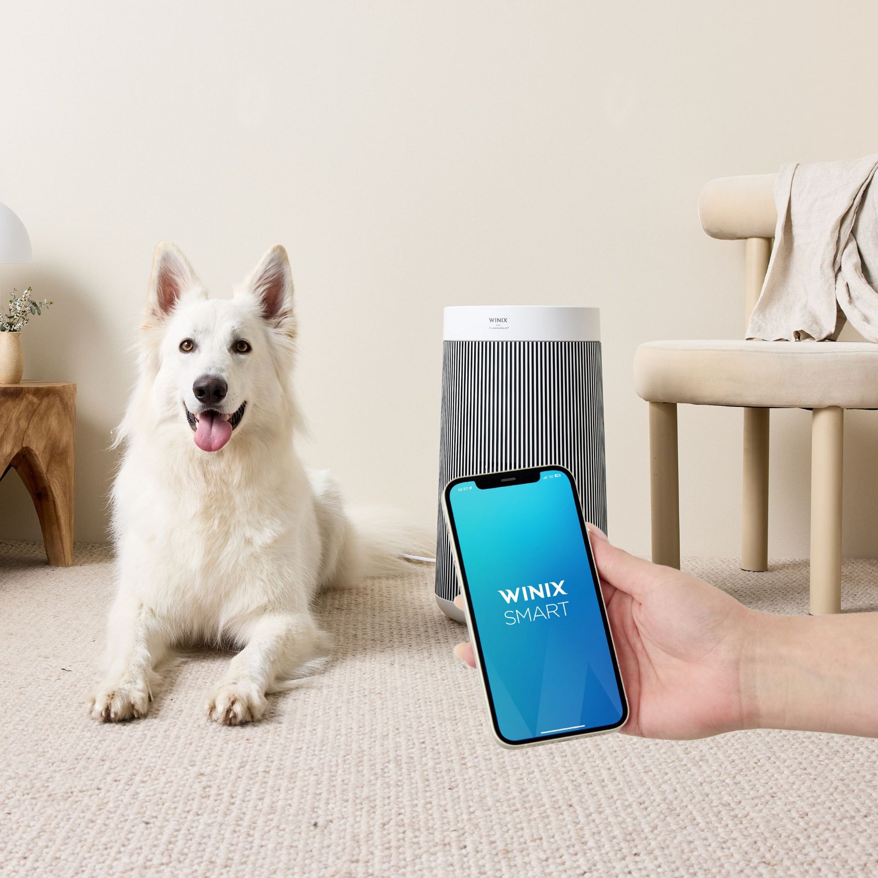 Winix ZERO+ 360 5-Stage Smart Air Purifier with PET Filter